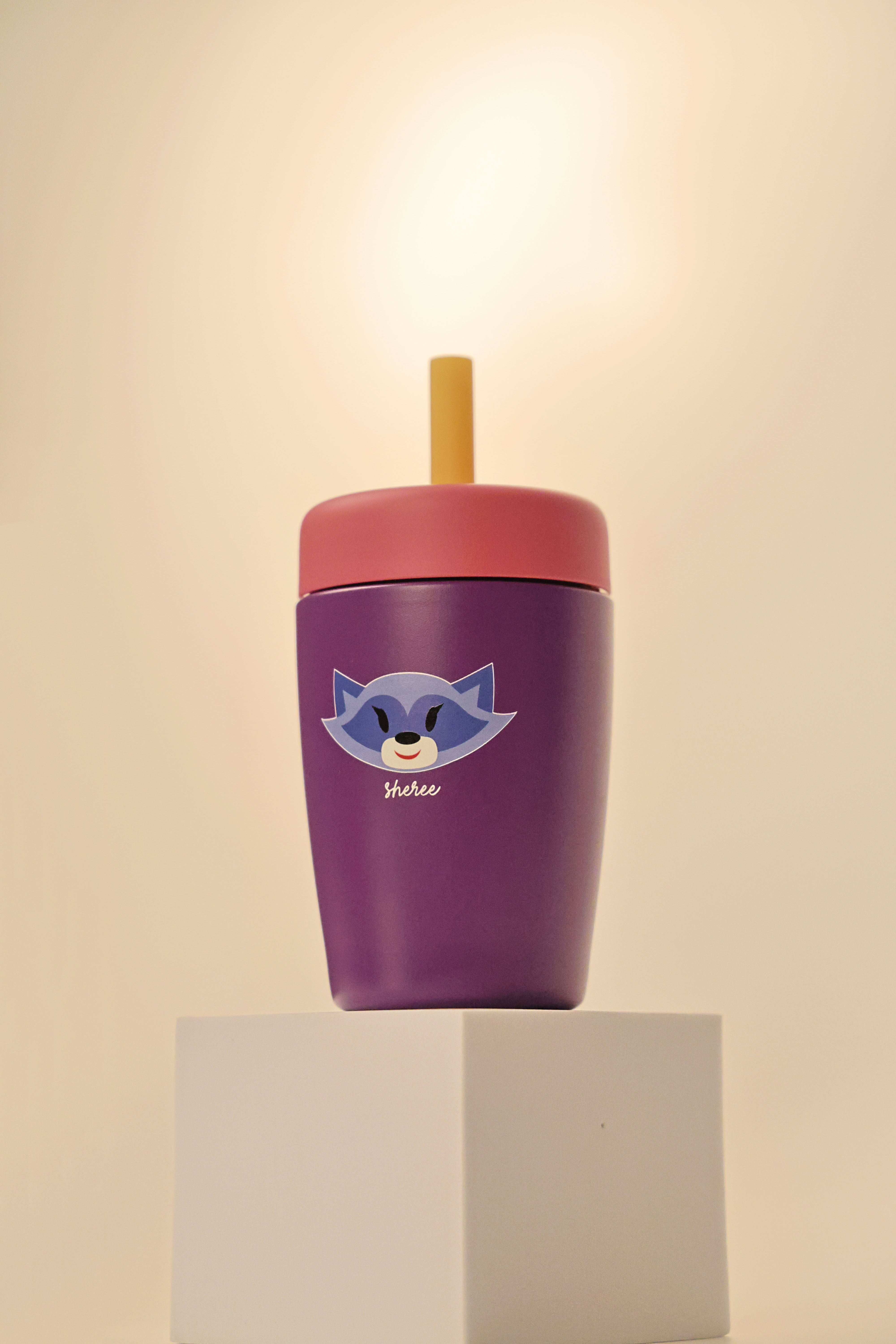 Sheree Straw Thermos Cup
